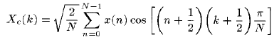 DCT Type IV Functions